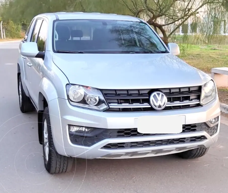 Volkswagen Amarok DC 4x4 Comfortline Aut usado (2017) color Gris precio ...