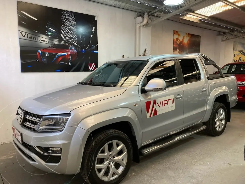 Volkswagen Amarok DC 4x4 Highline V6 Aut usado (2018) color Gris precio ...