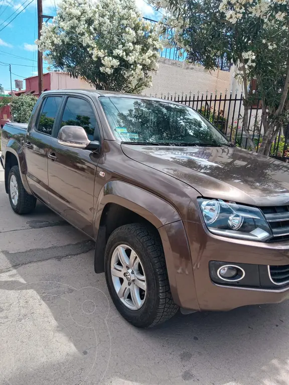 Volkswagen Amarok DC 4x2 Highline (180Cv) usado (2013) color Marron ...