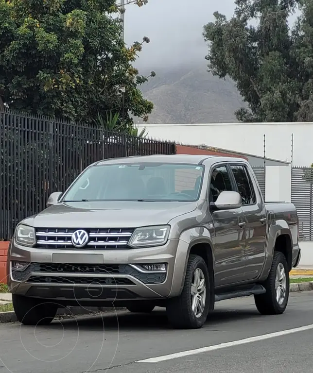 Volkswagen Amarok 2.0L Highline 4Motion Aut usado (2017) color Marron ...