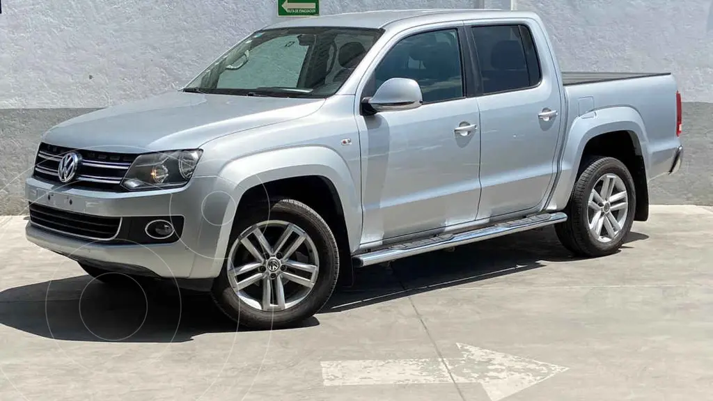 Volkswagen Amarok Highline Aut 4Motion 2.0L usado (2017) color Plata ...