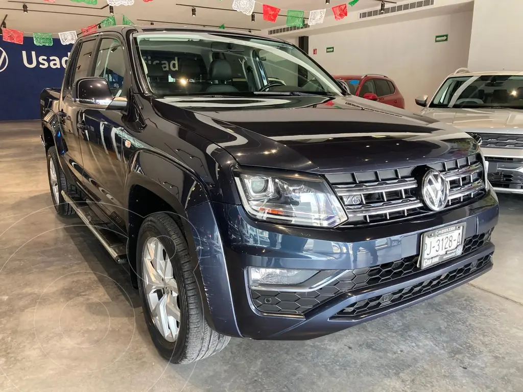 Volkswagen Amarok Highline Aut 4Motion V6 usado (2018) color Azul ...