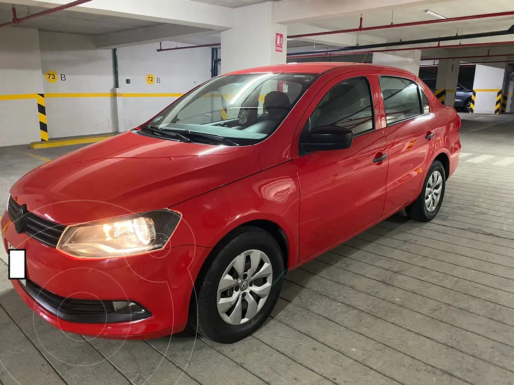 Volkswagen Gol Sedan Power 1.6L usado (2015) color Rojo precio u$s7,000