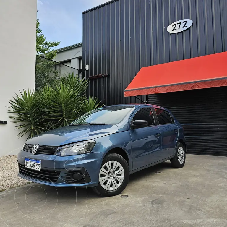 Volkswagen Gol Trend 5P Trendline usado (2017) color Azul precio u$s8.400