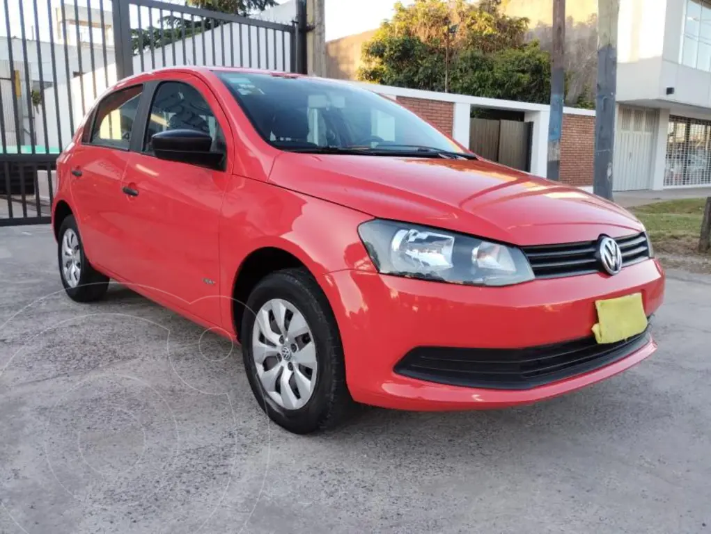 Volkswagen Gol Trend 5P Trendline usado (2016) color Rojo precio $11. ...