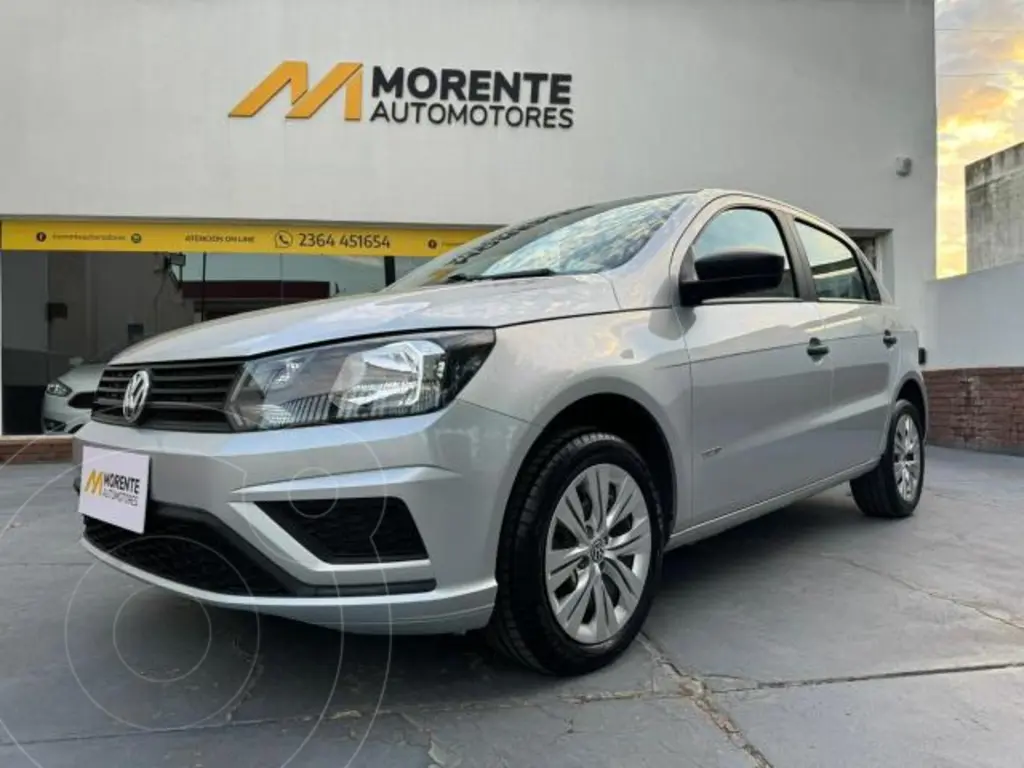Volkswagen Gol Trend 5P Trendline usado (2019) color Gris precio $13. ...