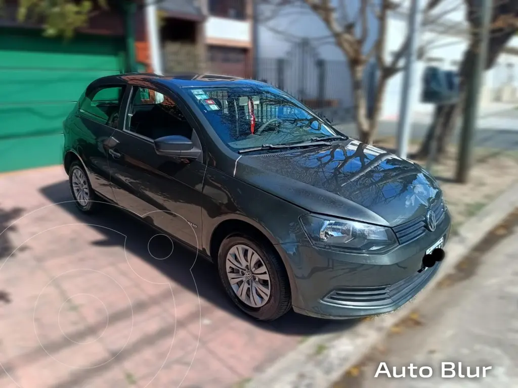 Volkswagen Gol Trend 3P Pack I usado (2014) color Gris Cuarzo precio $5 ...