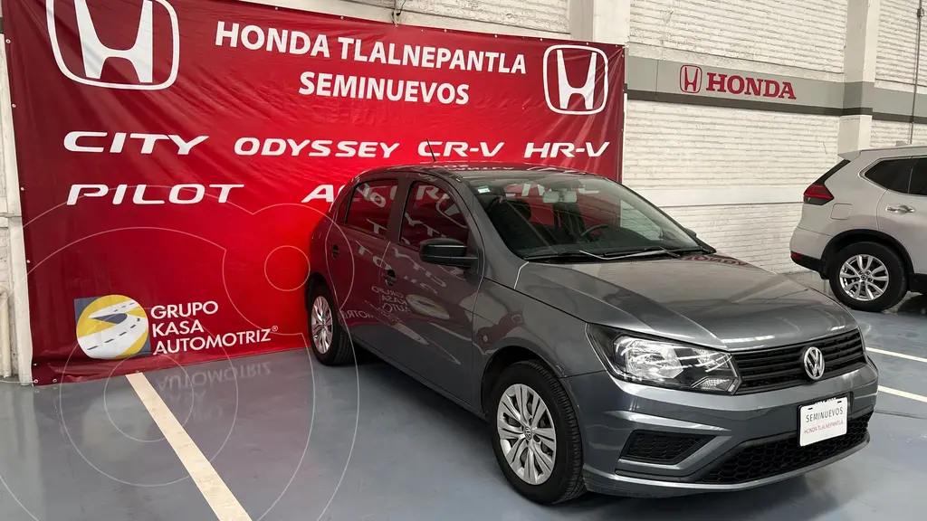 Volkswagen Gol Trendline usado (2020) color Gris Oscuro precio $217,000