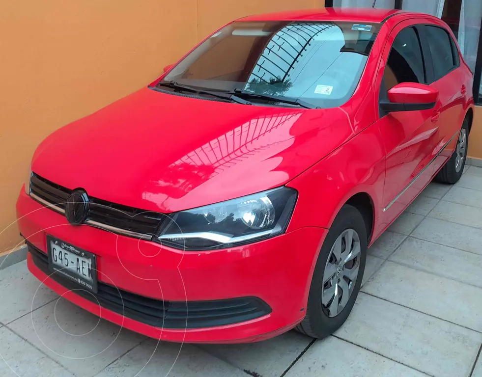 Volkswagen Gol Trendline usado (2016) color Rojo precio $135,000