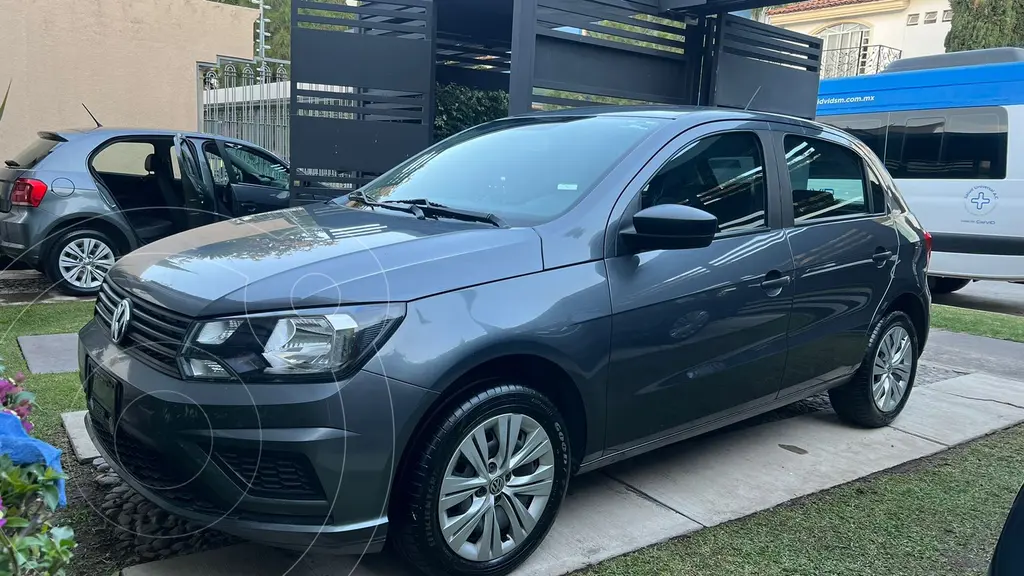 Volkswagen Gol Trendline Ac usado (2020) color Gris Urano precio $180,000