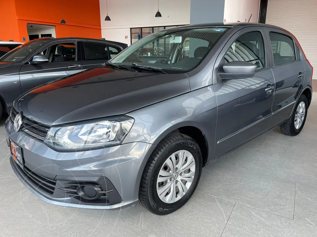 Volkswagen Gol Trendline usado (2018) color Gris precio $199,000