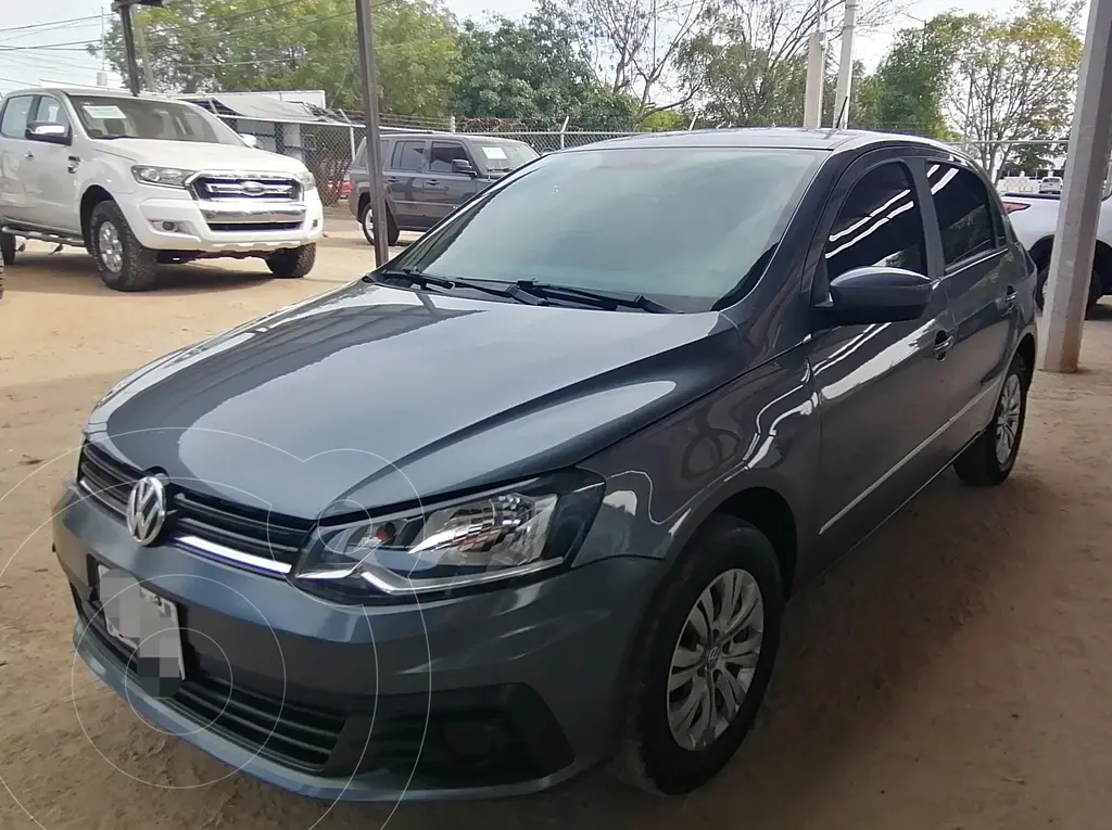Volkswagen Gol Trendline usado (2018) color Gris Platino precio $159,000