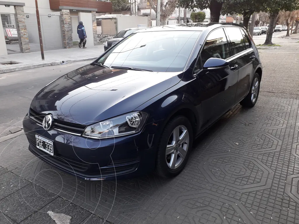 Volkswagen Golf 5P 1.6 TSi Trendline usado (2015) color Azul precio u ...