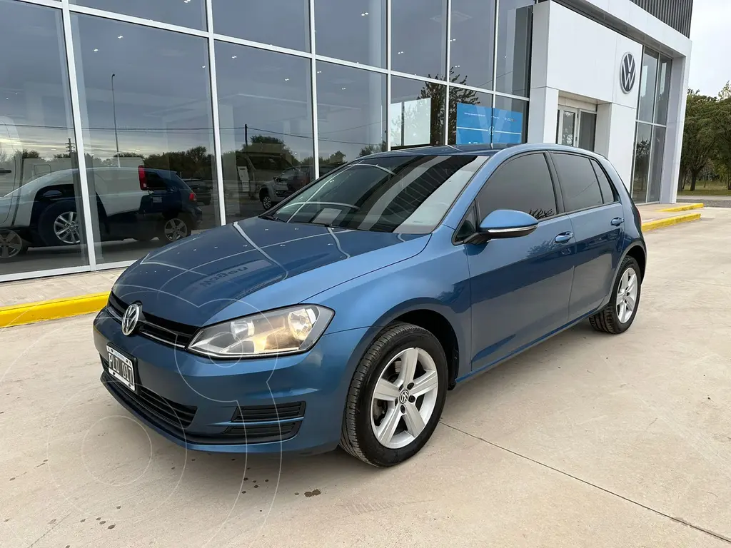 Volkswagen Golf GOLF VII 1.6 FSI TRENDLINE usado (2016) color blue ...