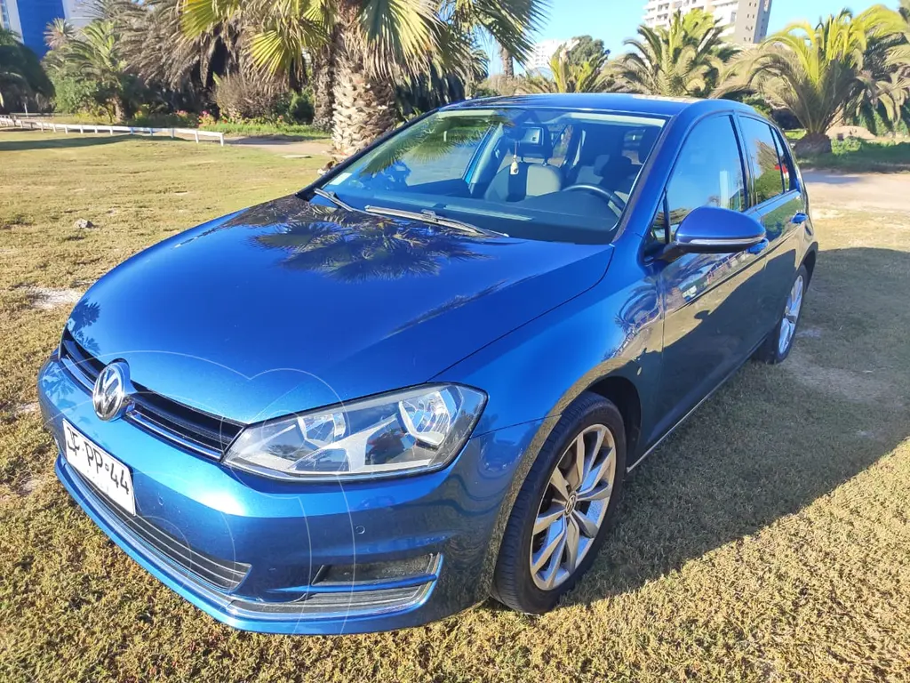 Volkswagen Golf 1.4 TSI usado (2017) color Azul precio $10.590.000