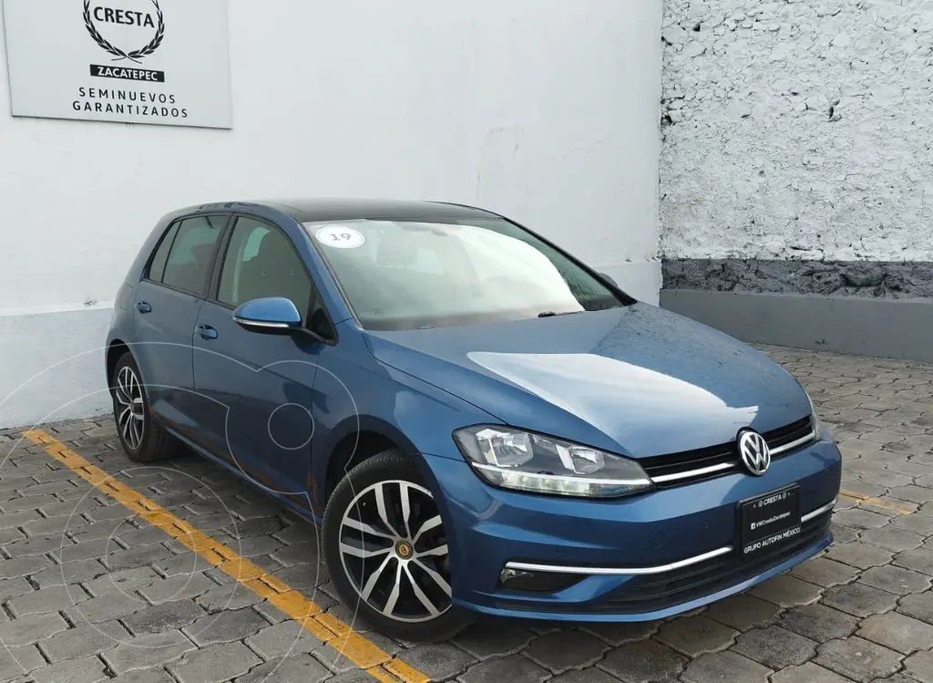 Volkswagen Golf Highline DSG usado (2019) color Azul Metalico precio ...