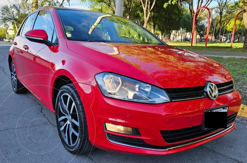 Volkswagen Golf Highline DSG usado (2017) color Rojo Tornado precio ...
