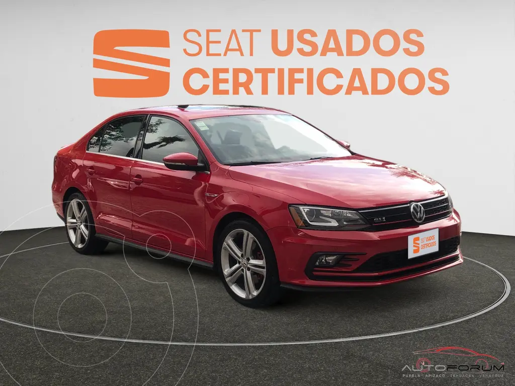 Volkswagen Jetta GLI 2.0T DSG usado (2017) color Rojo Tornado precio ...