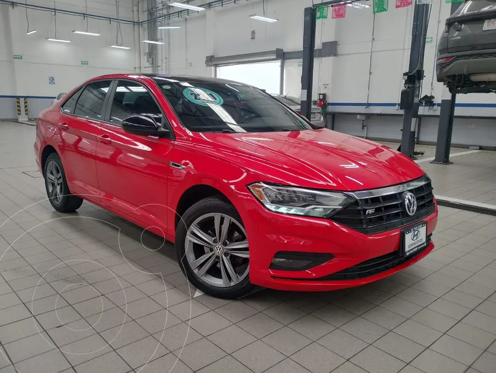 Volkswagen Jetta R-Line usado (2021) color Rojo precio $429,000