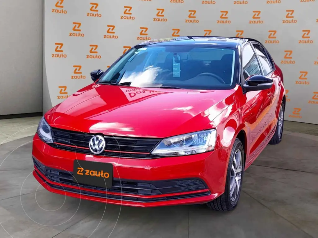 Volkswagen Jetta Trendline usado (2019) color Rojo precio $309,900