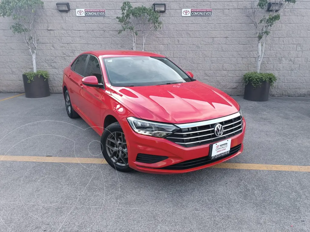 Volkswagen Jetta Trendline Tiptronic usado (2019) color Rojo precio ...
