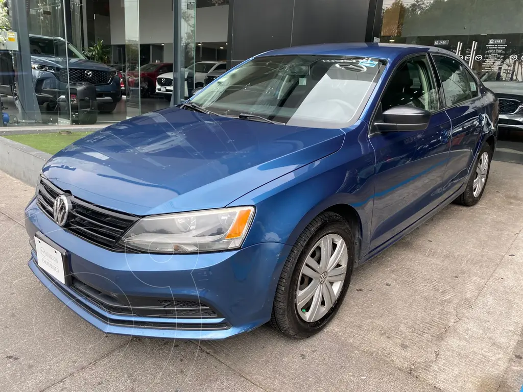 Volkswagen Jetta 2.0 usado (2016) color Azul precio $169,000