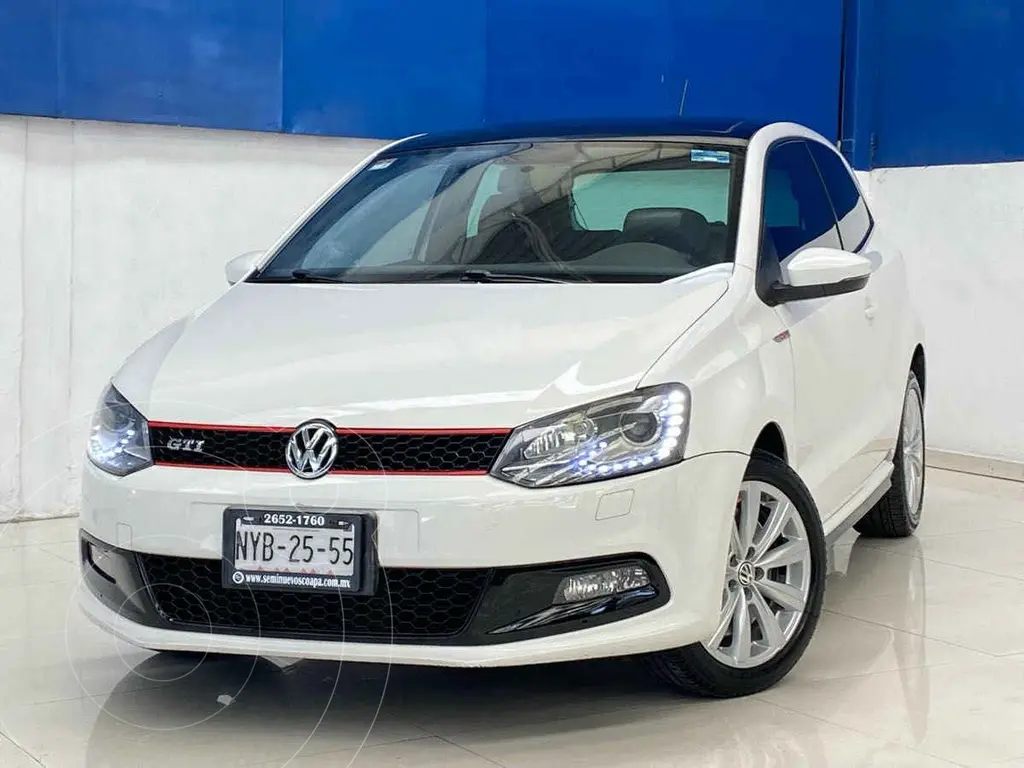 Volkswagen Polo GTI 1.4L TSI usado (2014) color Blanco precio $249,000