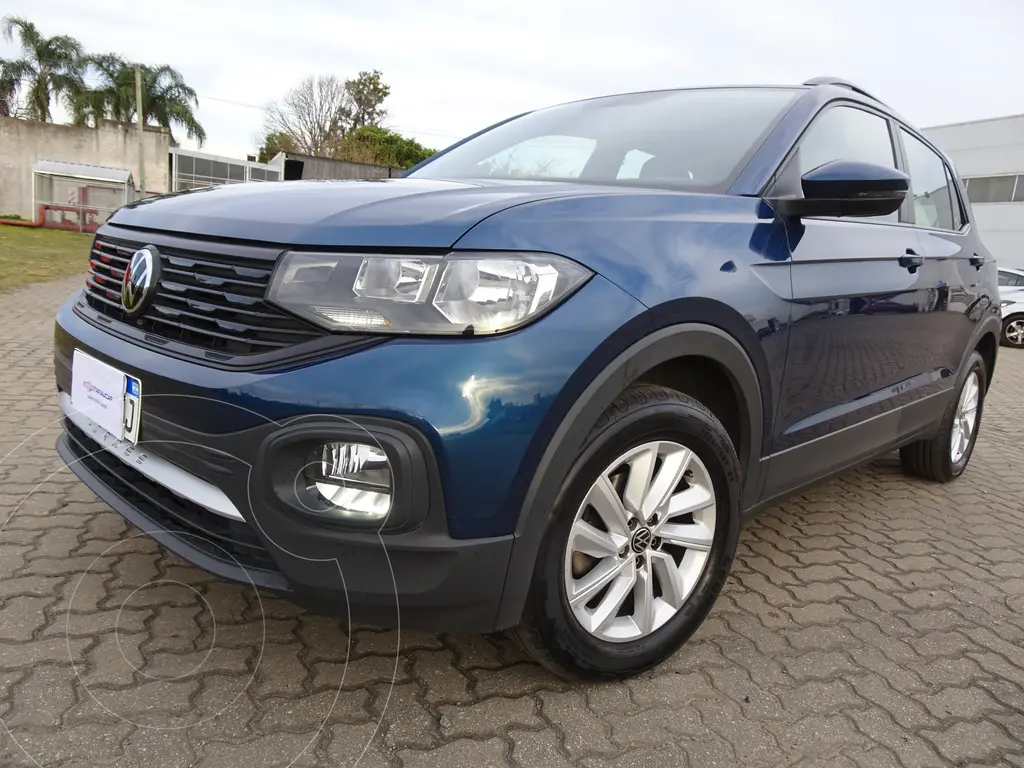 Volkswagen T-Cross 170 TSi usado (2023) color Azul Egeo precio $22.000.000