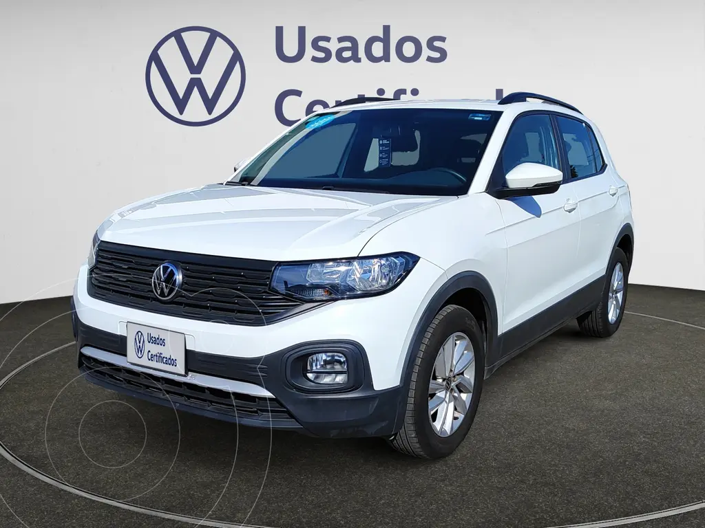 Volkswagen T-Cross Trendline usado (2024) color Blanco precio $365,900