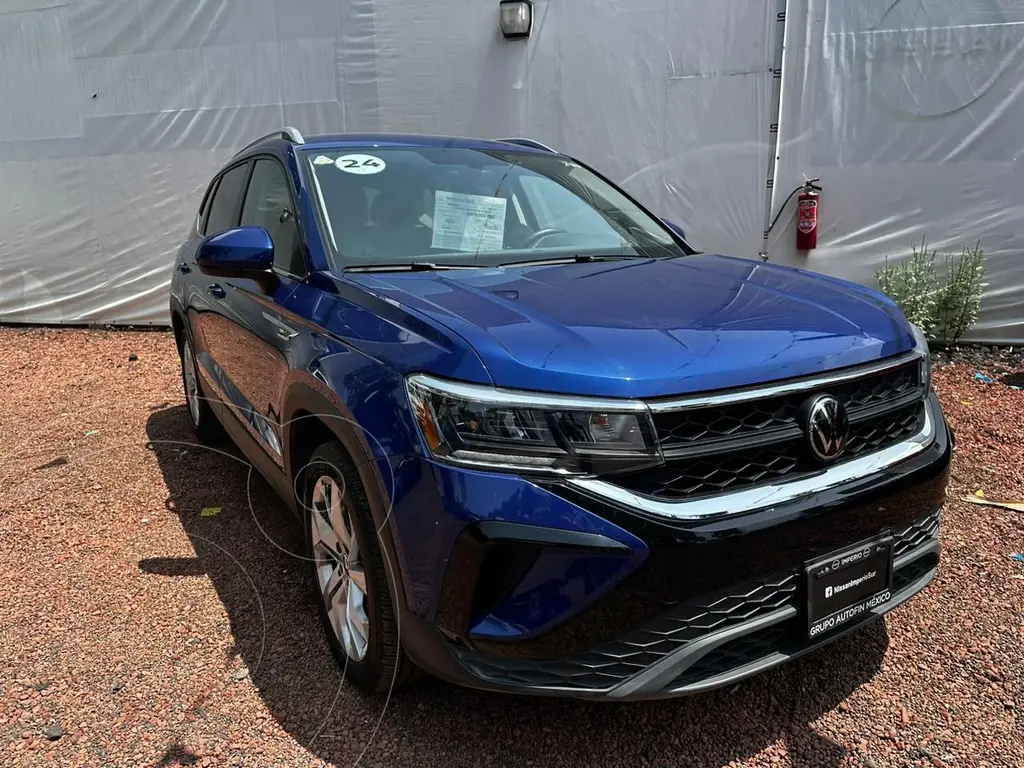 Volkswagen Taos Comfortline Plus usado (2024) color Azul precio $459,900
