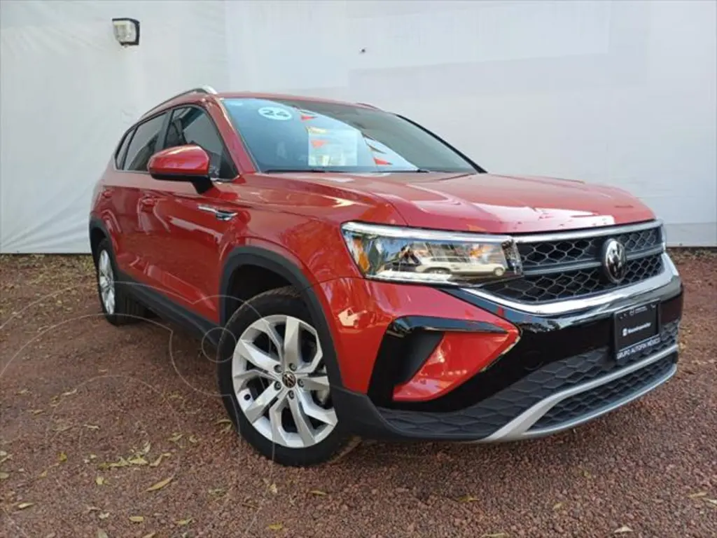 Volkswagen Taos Comfortline Plus usado (2024) color Rojo precio $489,000