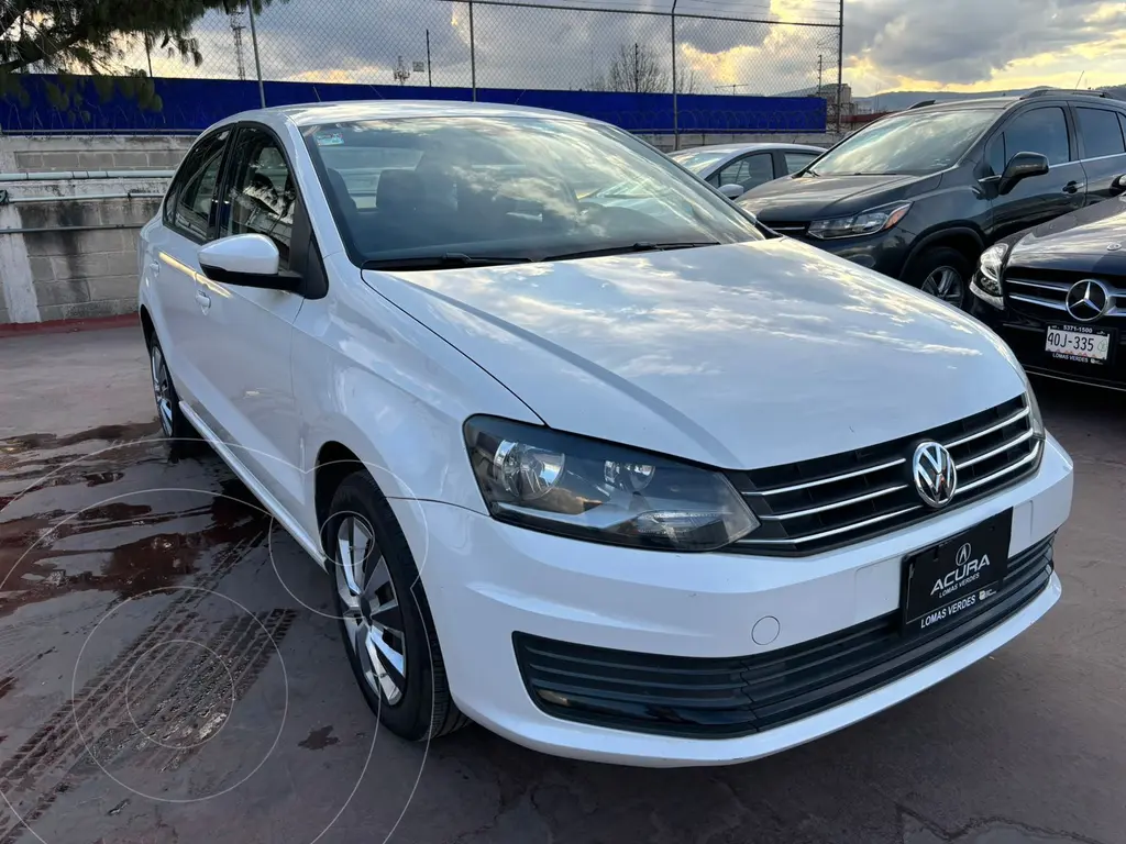 Volkswagen Vento Startline Aut usado (2018) color Blanco precio $209,000