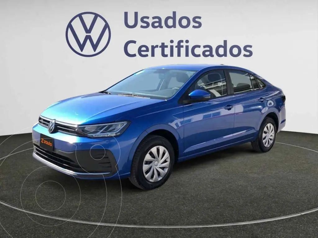 Volkswagen Virtus Trendline usado (2023) color Azul precio $315,900