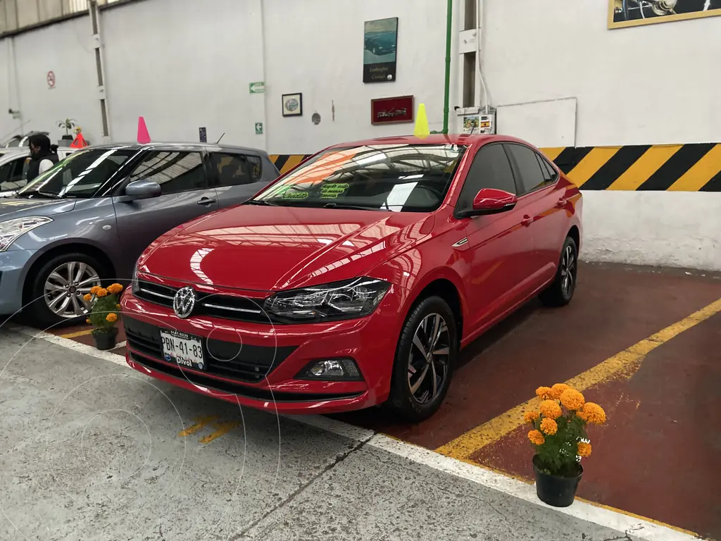 Volkswagen Virtus Comfortline usado (2022) color Rojo Tornado precio ...