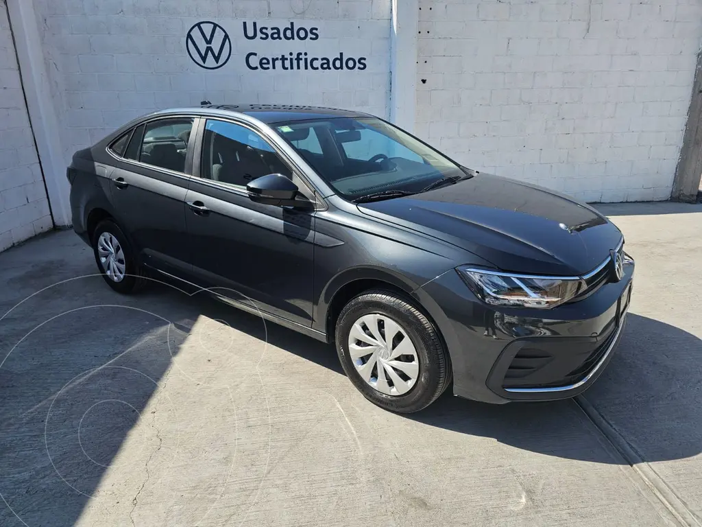 Volkswagen Virtus Trendline usado (2024) color Gris Oscuro precio $314,900