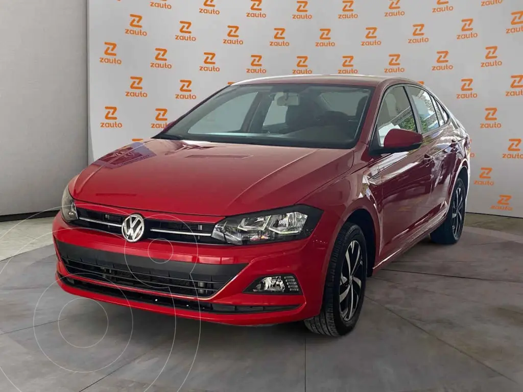Volkswagen Virtus 1.6L usado (2022) color Rojo precio $349,900
