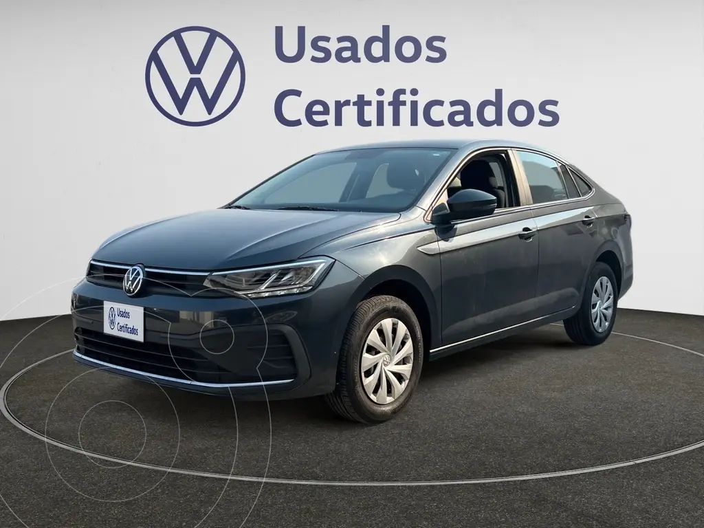 Volkswagen Virtus 1.6L Tiptronic usado (2023) color gris carbon precio ...