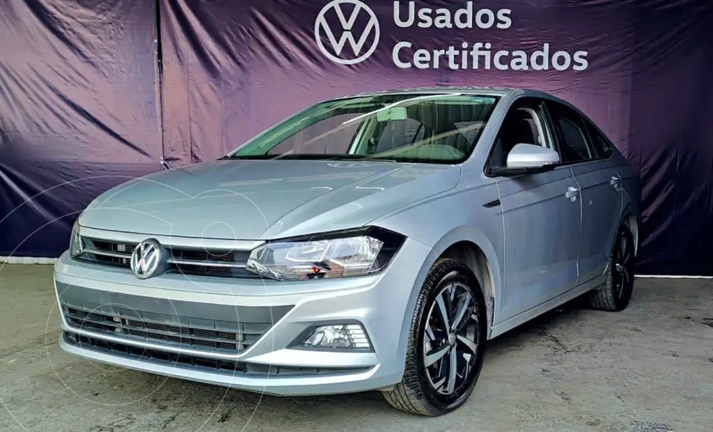 Volkswagen Virtus 1.6L usado (2022) color Plata precio $315,000