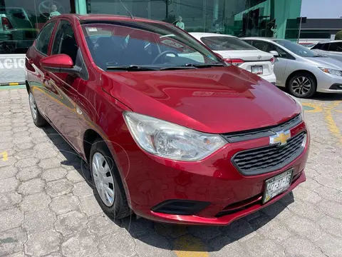 Chevrolet Aveo LS usado (2019) color Rojo precio $190,000