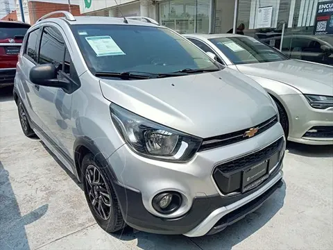 Chevrolet Beat Hatchback Active usado (2020) color plateado precio $199,000