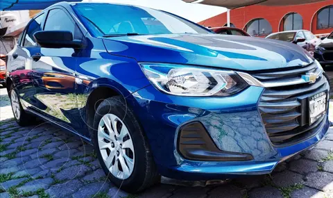 Chevrolet Onix LS usado (2021) color Azul precio $245,000