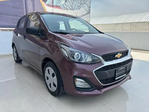 Chevrolet Spark LT usado (2021) color lila precio $238,900