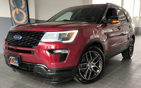 Ford Explorer Sport 4x4 usado (2019) color Rojo precio $635,000