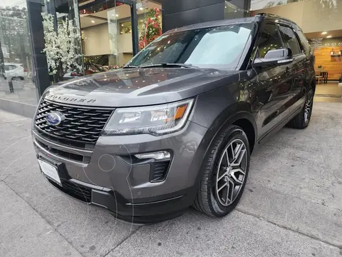 Ford Explorer Sport 4x4 usado (2018) color Gris precio $630,000