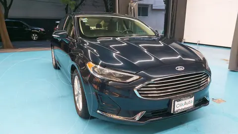 Ford Fusion SEL Hibrido usado (2020) color Azul precio $415,000