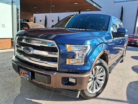 Ford Lobo Doble Cabina Lariat 4x2 usado (2017) color Azul Marino precio ...