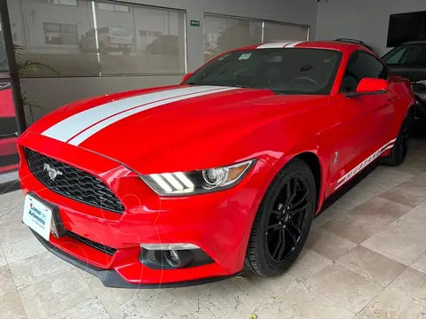 Ford Mustang EcoBoost Aut usado (2017) color Rojo precio $535,000