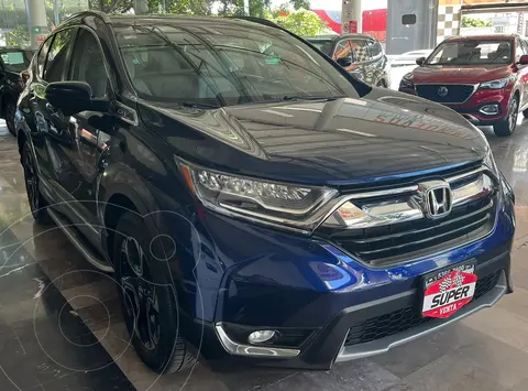 Honda CR-V Touring usado (2017) color Azul Oscuro precio $469,000