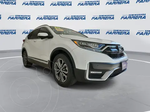 Honda CR-V Touring usado (2020) color Blanco precio $530,000