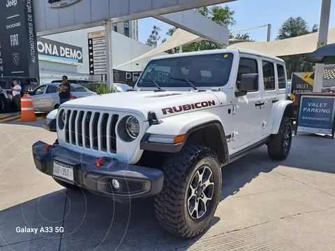 Jeep Wrangler Unlimited Unlimited Rubicon Aut usado (2021) color Blanco ...
